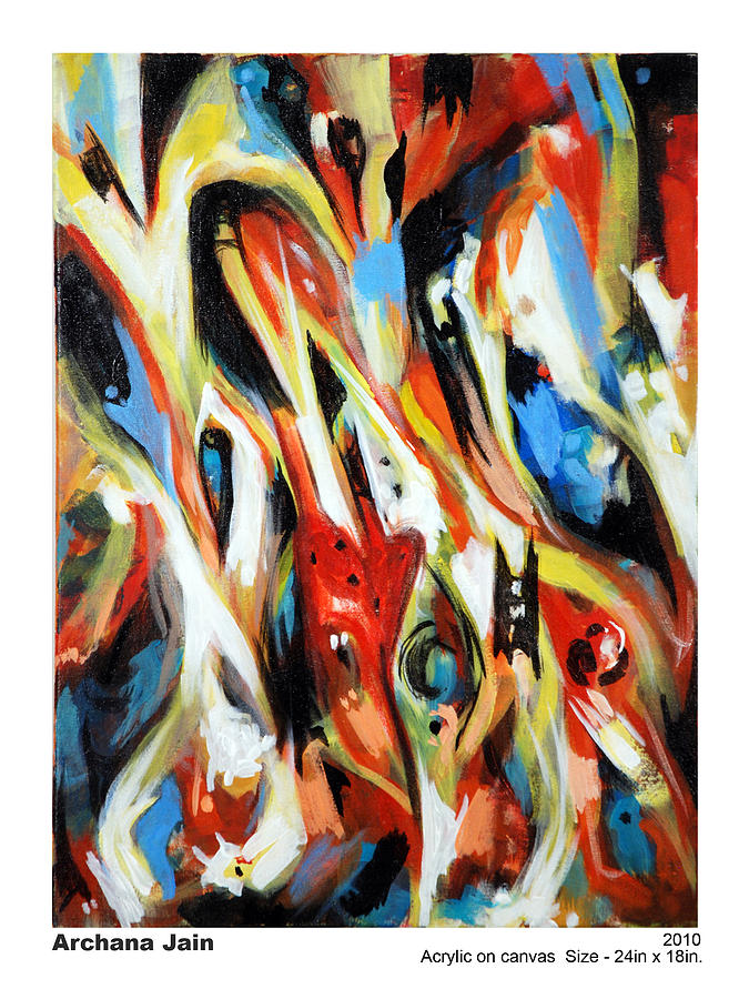 Perception Painting by Archana Jain - Fine Art America