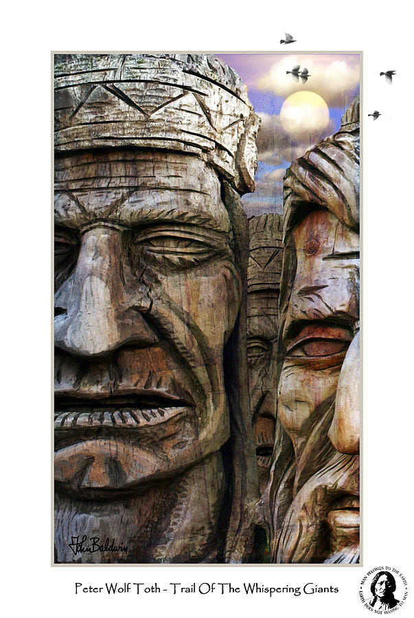 Peter Wolf Toth Photograph by John Baldwin - Fine Art America