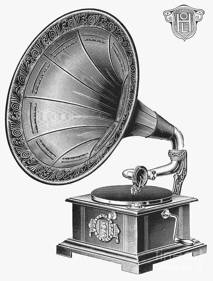 PHONOGRAPH, c1910 Photograph by Granger - Pixels