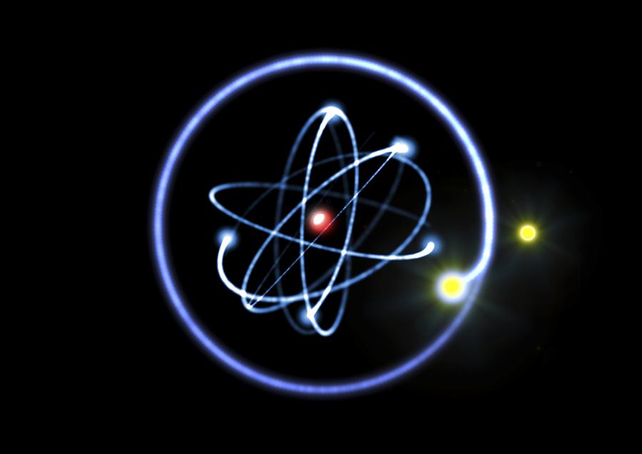 Photon Emission, Artwork Photograph by Equinox Graphics - Fine Art America