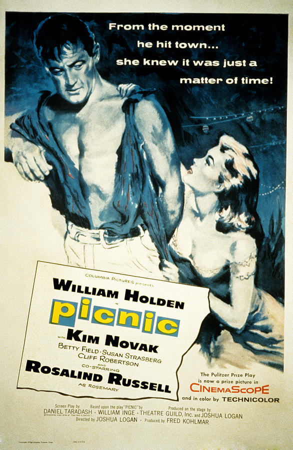 Picnic William Holden Kim Novak Photograph By Everett Fine Art America