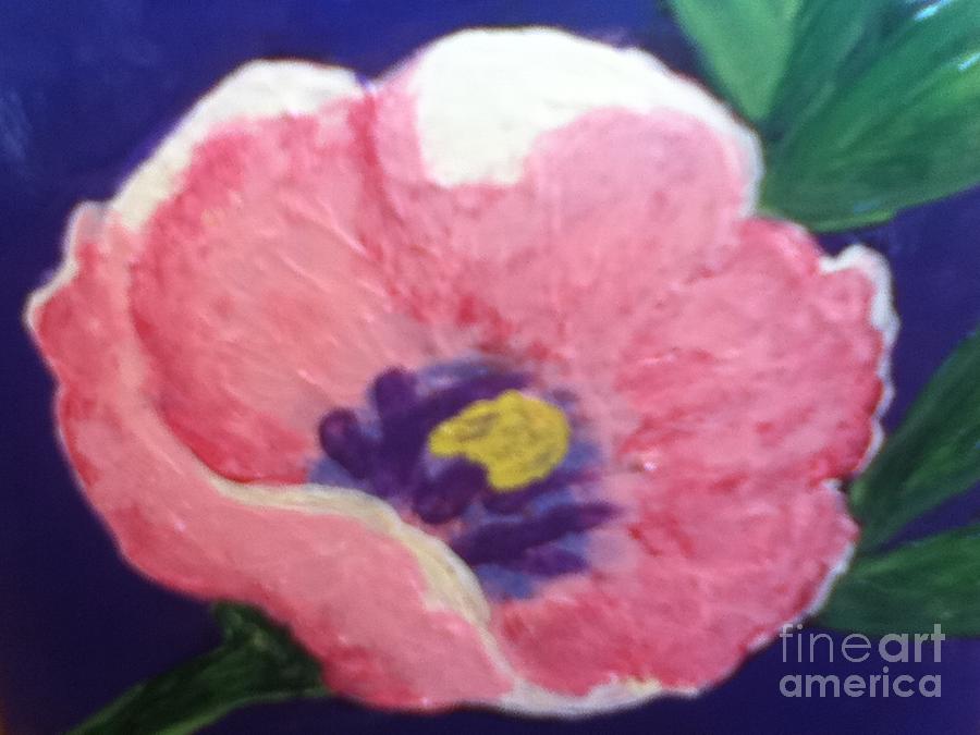 Pink Poppy Painting by Berta Barocio-Sullivan - Fine Art America