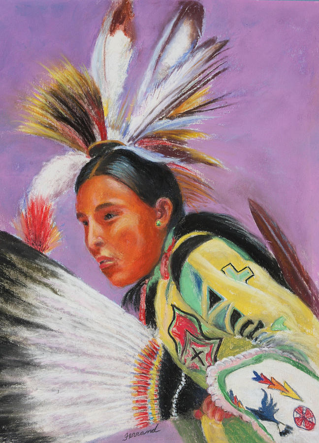 Piute Dancer Painting by Al Ferrand | Fine Art America