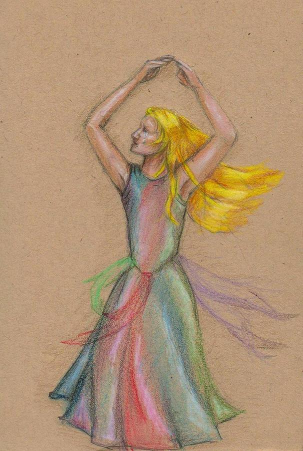 Polychrome Drawing by C Nick - Fine Art America