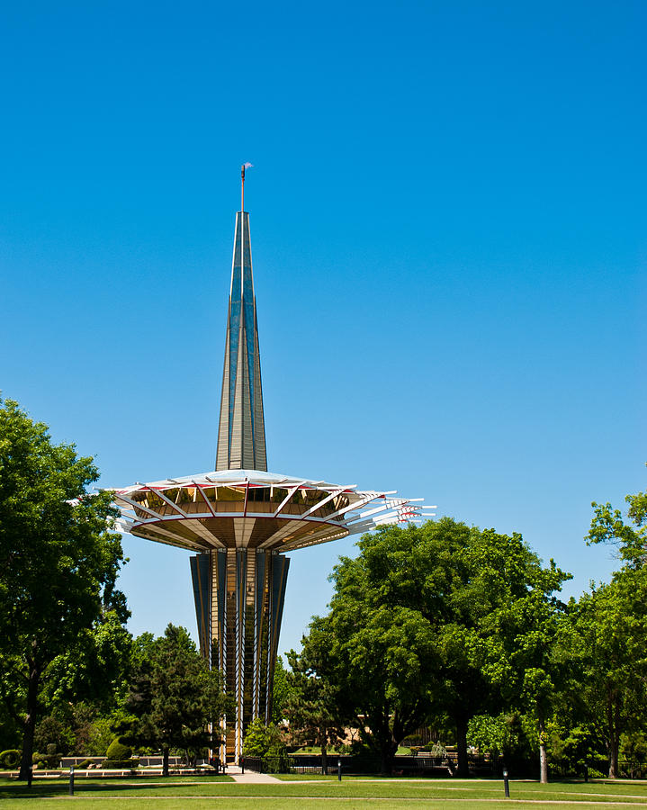Prayer Tower Portrait Photograph by David Waldo - Pixels