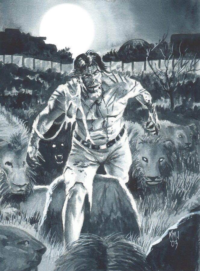 Predator Painting by Ken Meyer jr - Pixels