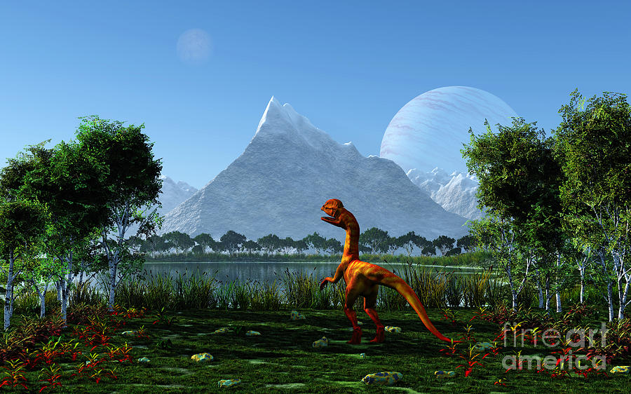 Primordial world Digital Art by Peter Kirschner - Fine Art America