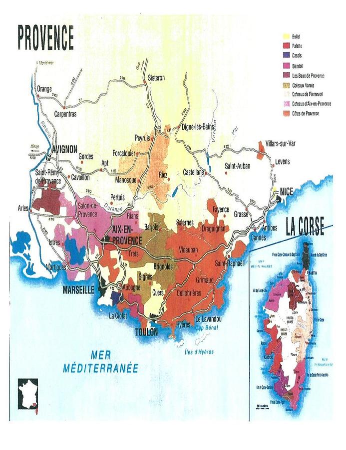 Provence Drawing by None - Fine Art America