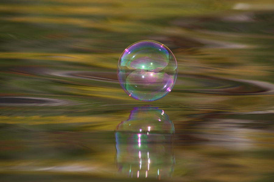 Psychedelic Bubble Photograph by Cathie Douglas - Fine Art America
