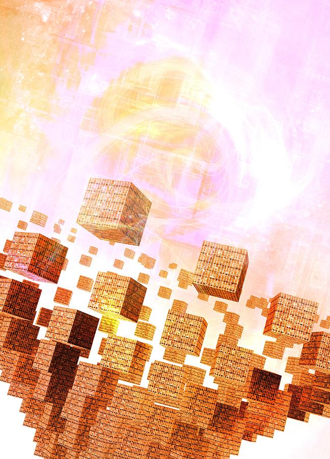 Quantum Mechanics, Conceptual Artwork Photograph by Victor Habbick ...