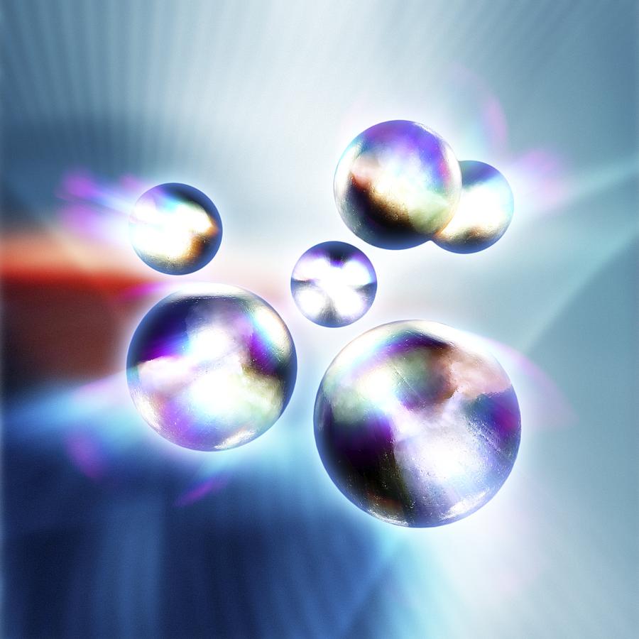 Quarks, 3d-computer Artwork Photograph by Pasieka - Fine Art America