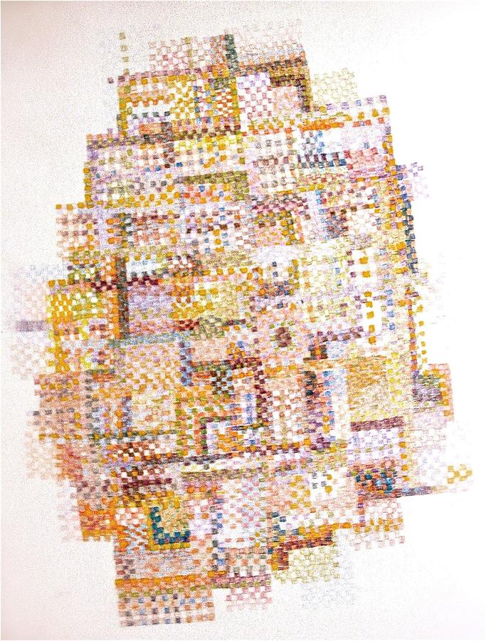 Quilt drawing Drawing by Irma OSTROFF - Fine Art America