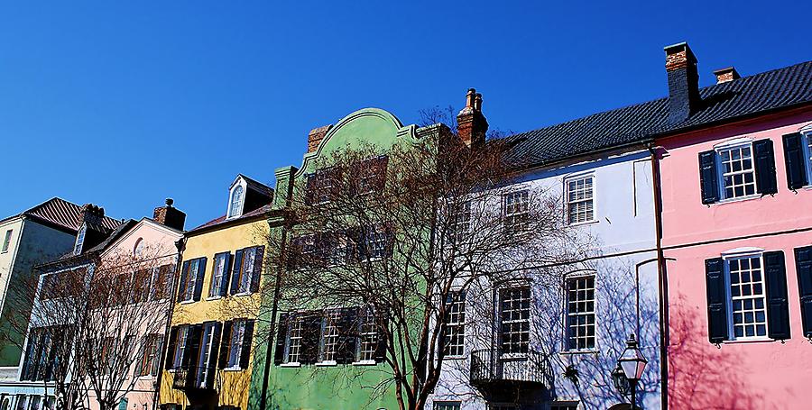 Rainbow Row Photograph by Paulette Thomas - Fine Art America
