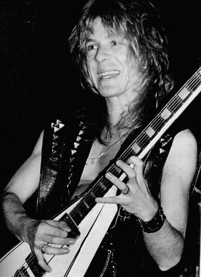Randy Rhoads, C. 1980 Photograph by Everett - Pixels