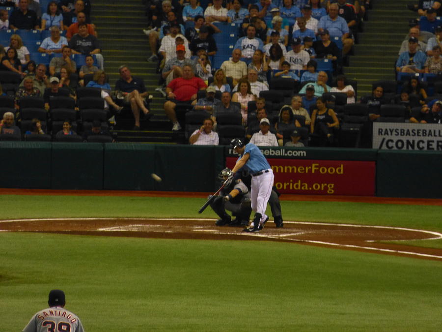 Rays At Bat 2 Photograph by Patrick Lyons - Fine Art America