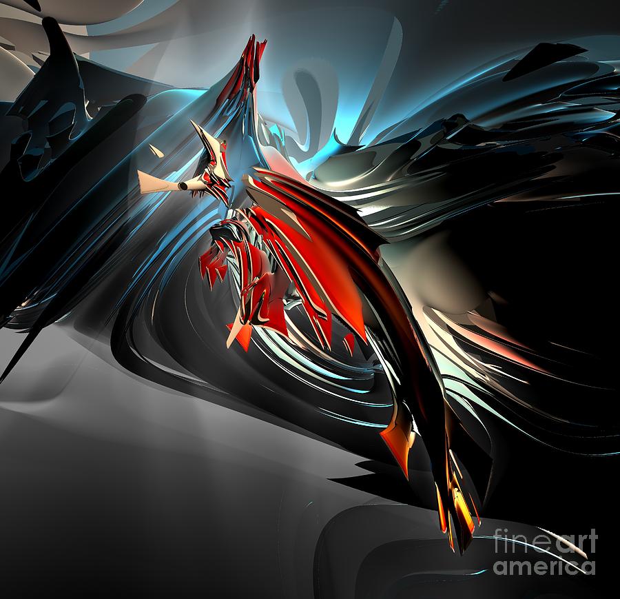 Red Devil Digital Art by Bernard MICHEL - Fine Art America