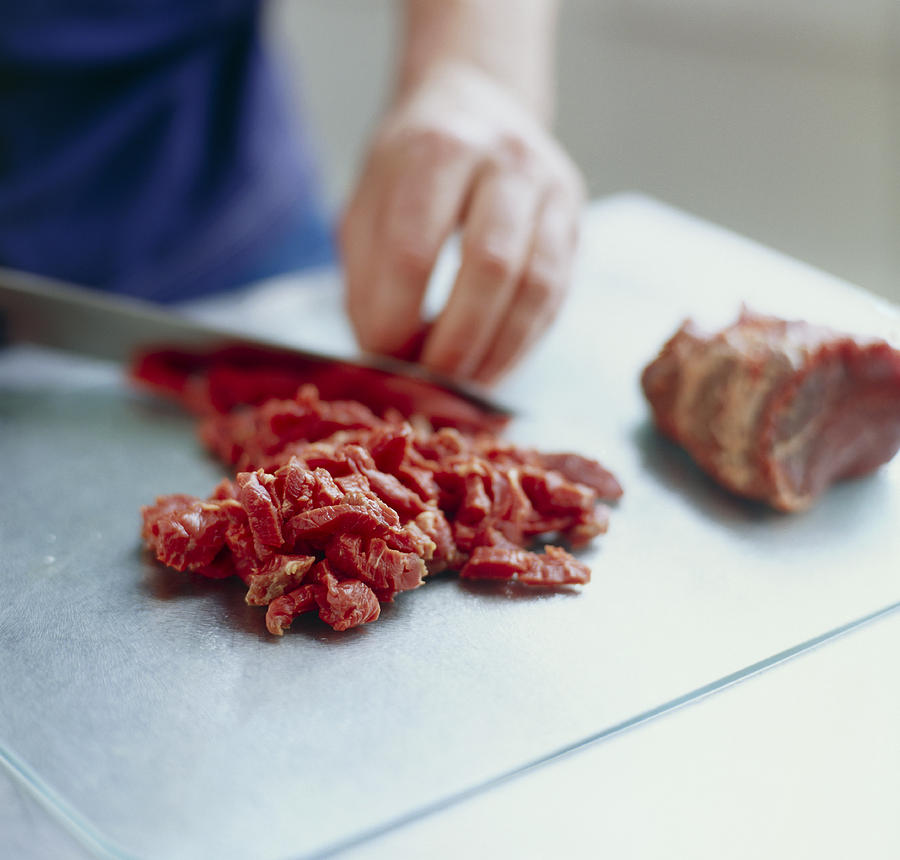 Red Meat Photograph by David Munns - Pixels