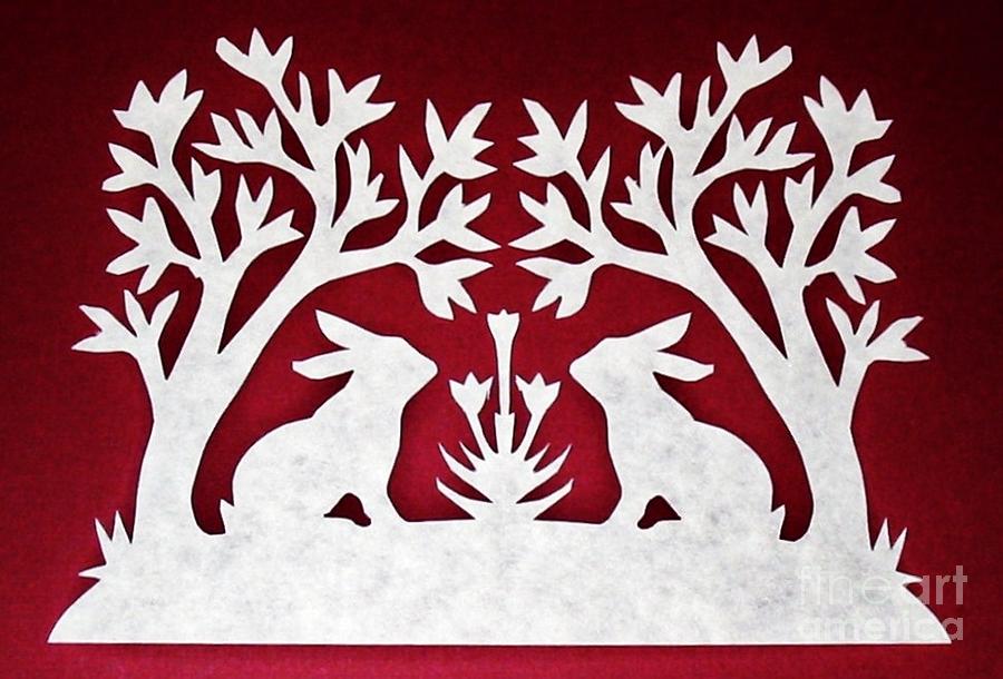 Red Rabbits Drawing by Sharon Denton | Fine Art America