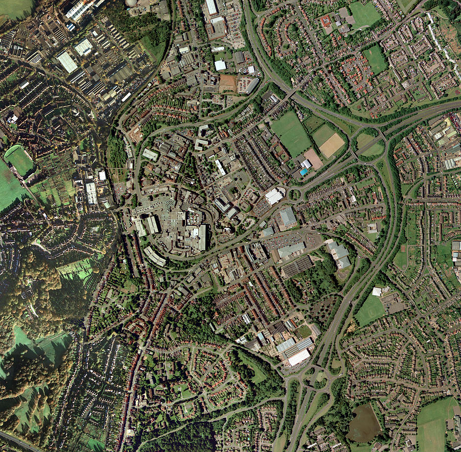 Redditch, Uk, Aerial Image by Science Photo Library
