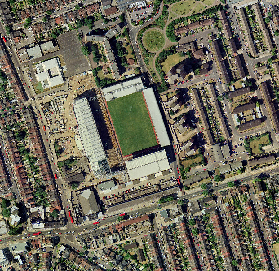 Redeveloping West Ham's Stadium Photograph by Getmapping Plc - Pixels