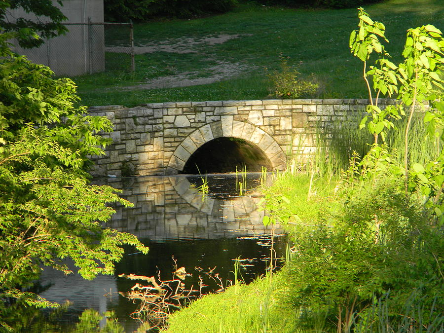 Reflection Bridge Photograph by Sherry Beagle - Pixels