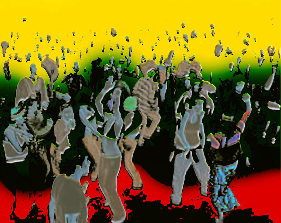 Reggaedance Digital Art by John Rush | Fine Art America
