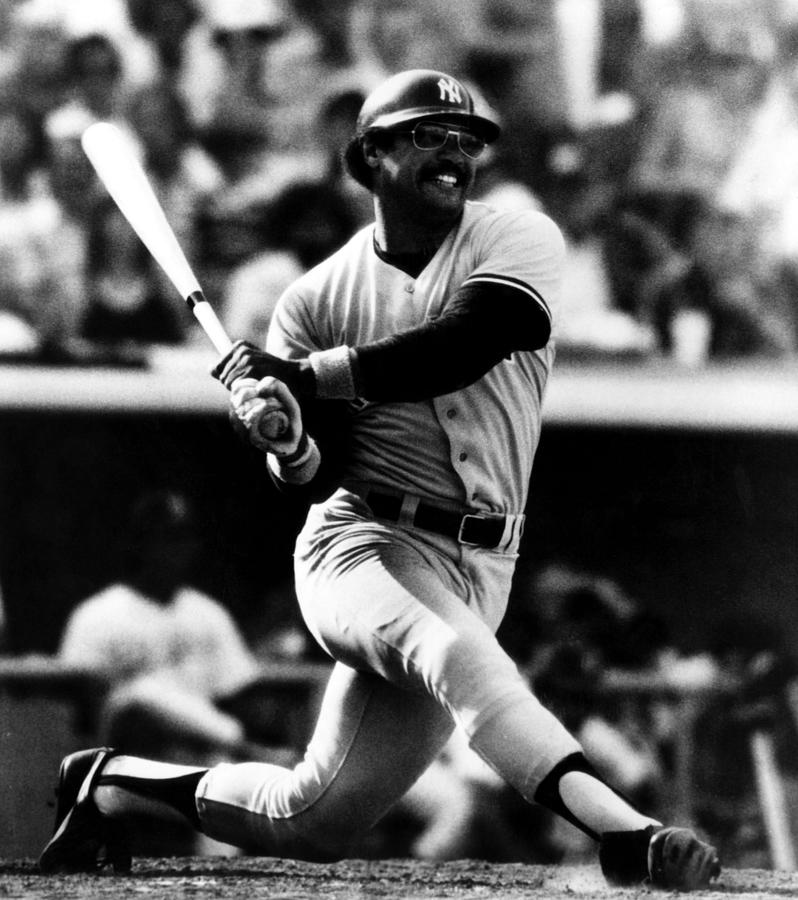 Reggie Jackson, Ca. 1981.courtesy Csu Photograph by Everett - Fine Art ...