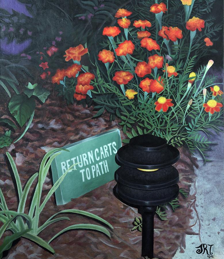 Return Carts to Path Painting by Jess-o | Fine Art America