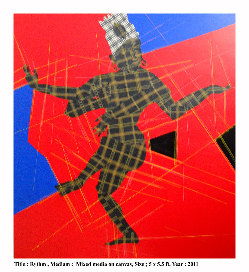 Rhythm Painting by Binit Raj - Fine Art America