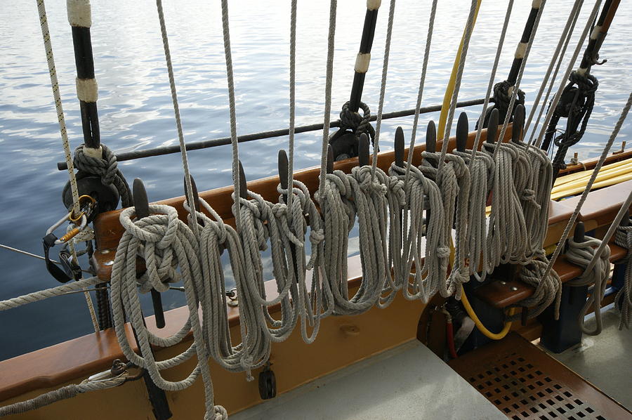Rigging Photograph by Gordon Brown - Fine Art America