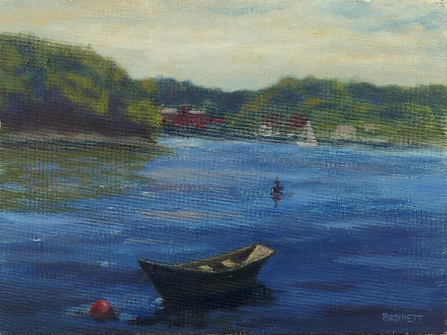 River View Painting by Peter Barrett - Fine Art America