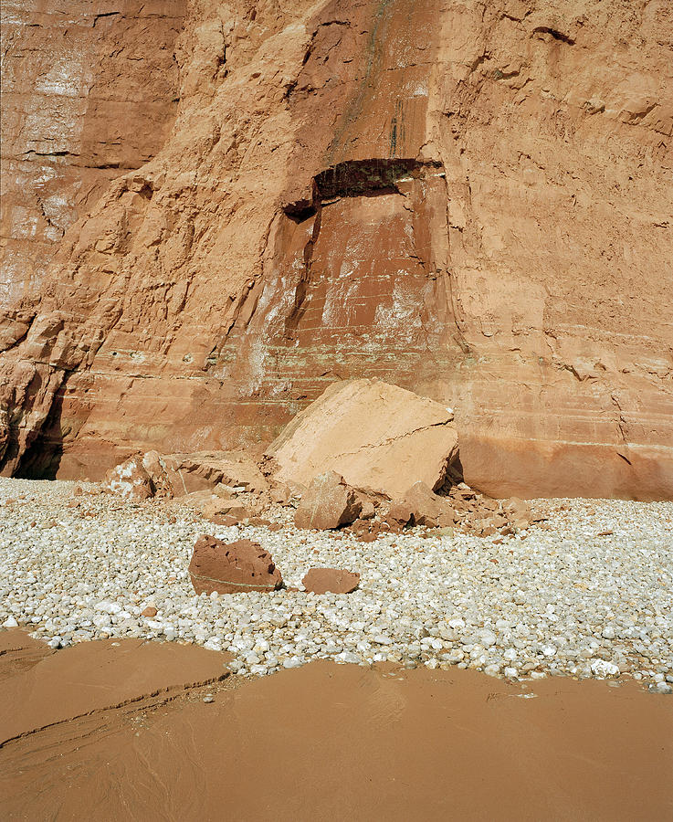 Rock Fall by Science Photo Library