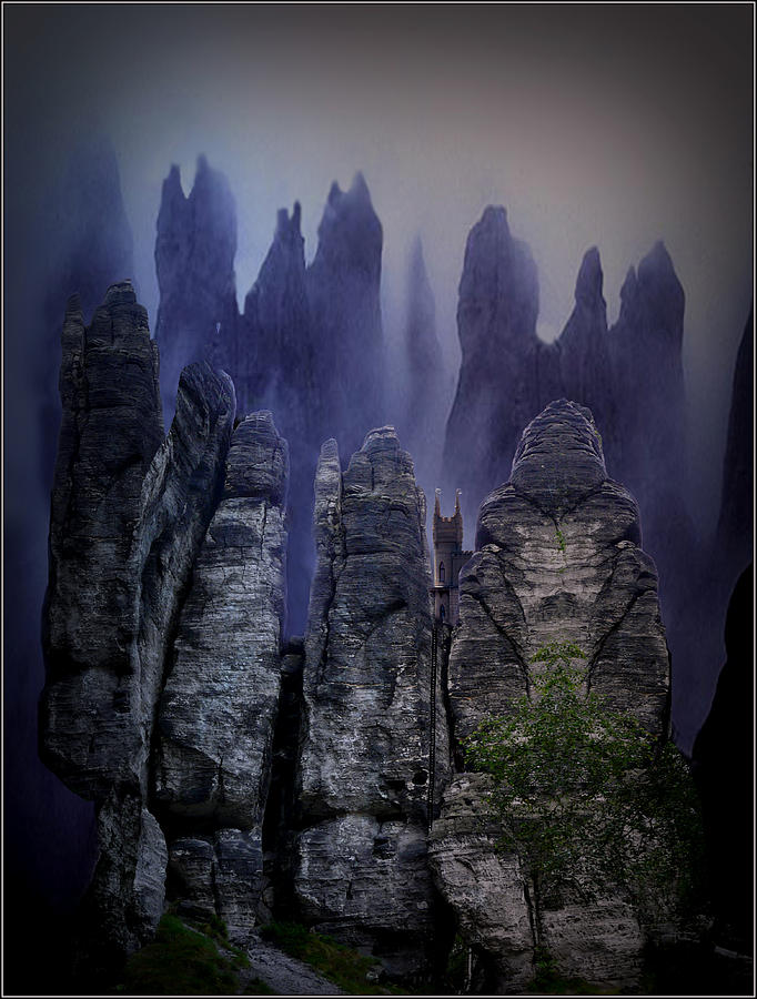 Rocks Digital Art by E Kraizberg - Pixels