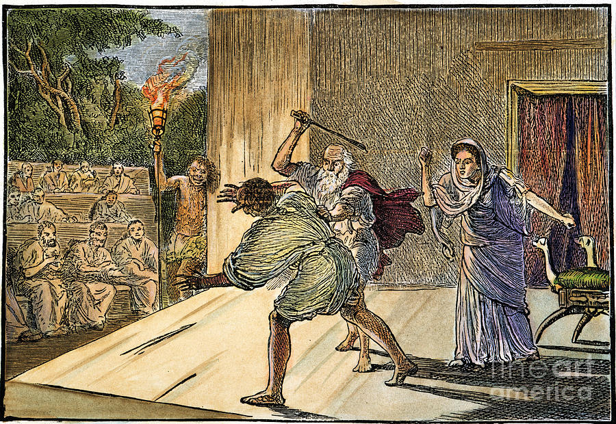 Roman Theater Photograph by Granger - Fine Art America