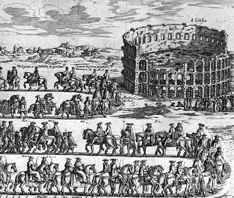 Rome: Procession Photograph by Granger - Pixels