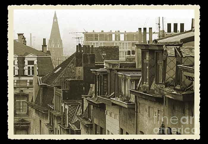 Rooftops Photograph by Bruce Bain | Fine Art America