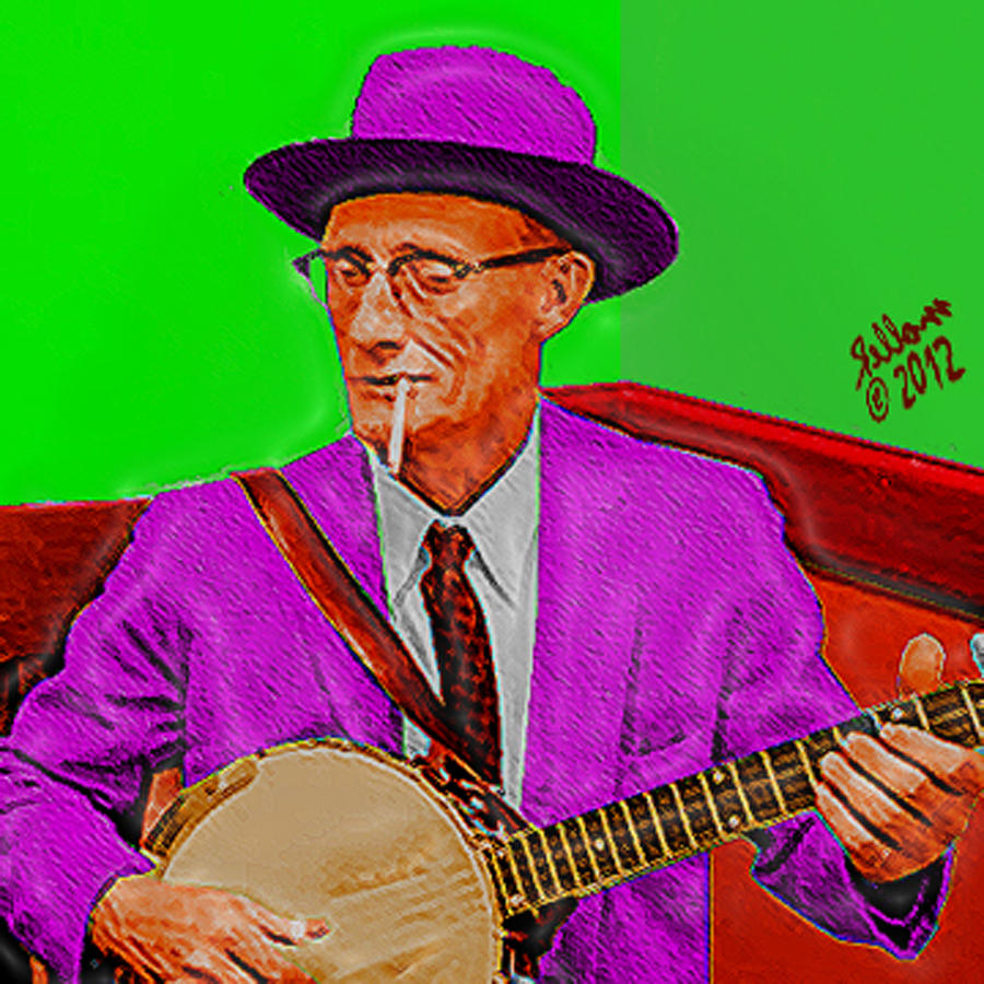 Roscoe Holcomb Digital Art by Che Rellom - Fine Art America
