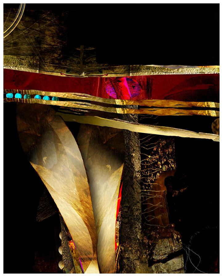 Ruby Red Rift Digital Art by James VerDoorn - Fine Art America