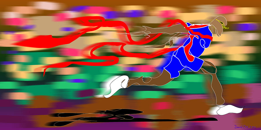 Runner Digital Art by Daniel Chui - Fine Art America