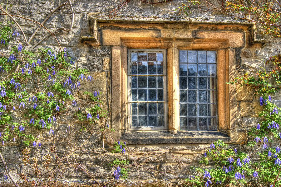Rustic Cottage Window Photograph by David Birchall - Pixels