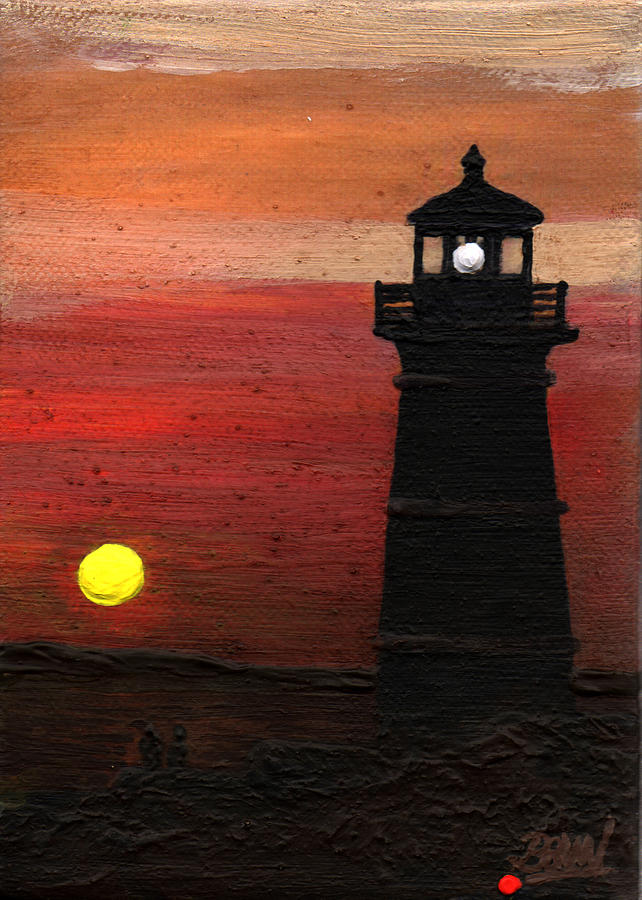 Rustic Sky Painting by Bill Brown - Fine Art America