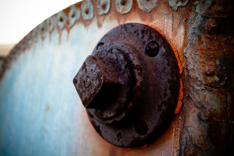 Rusty Bolt Photograph by Toni Johnson - Fine Art America