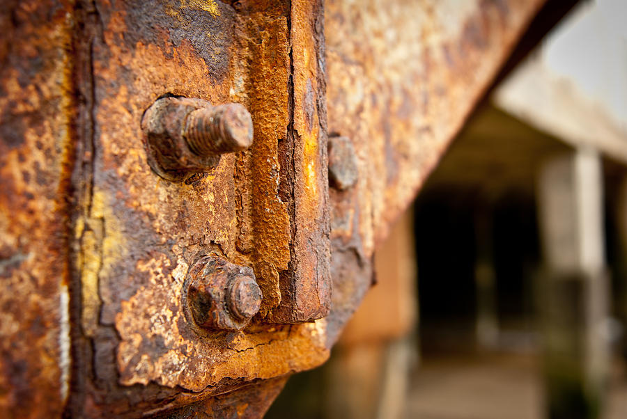 Rusty Pier Photograph by Andy Comber - Fine Art America
