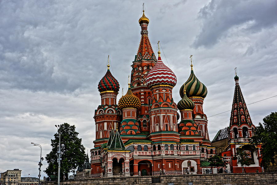 Saint Basil's Cathedral Photograph by Pejman Kind - Pixels
