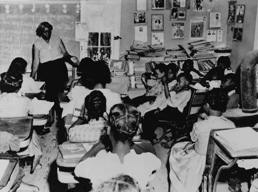 Segregated Classroom. Six Years Photograph by Everett - Fine Art America