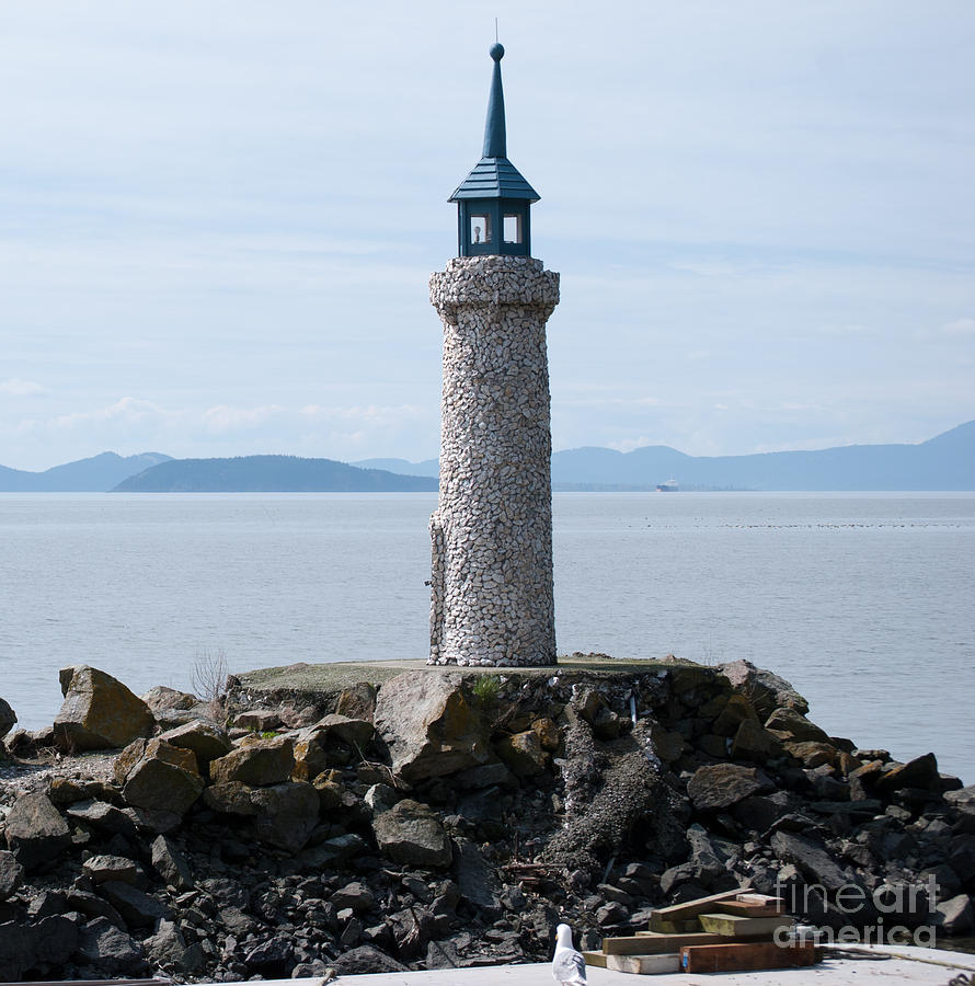 Shell Lighthouse Photograph by Sherri Kramer - Fine Art America