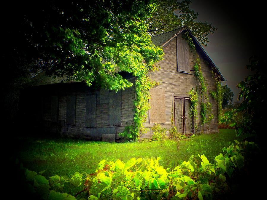 Side Barn Photograph by Michael L Kimble | Fine Art America