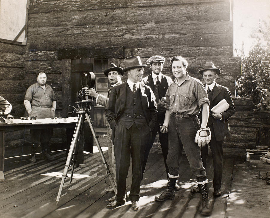 SILENT FILM SET, c1925 by Granger