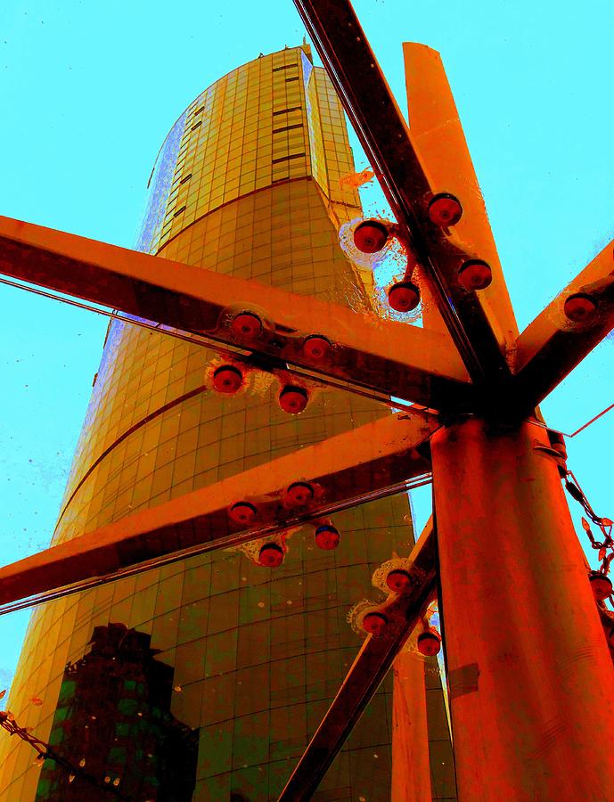 Sky Structure Photograph by Randall Weidner - Pixels