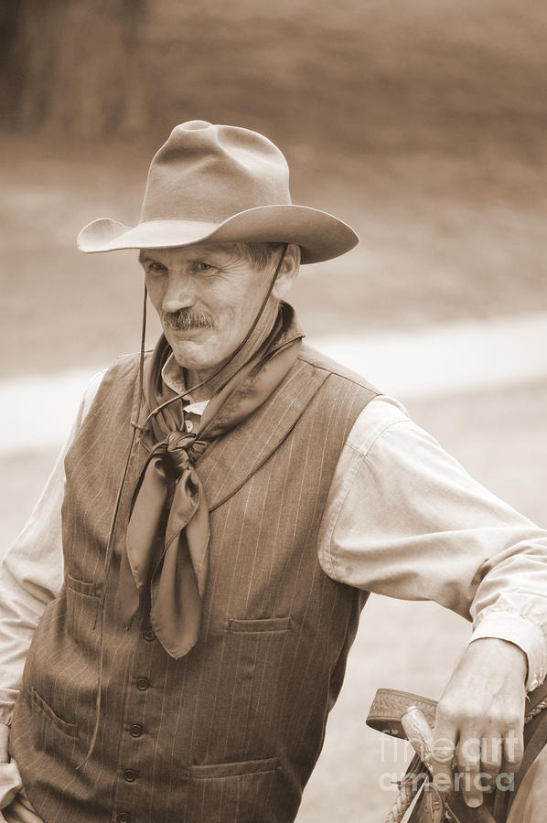 Sly Cowboy Photograph by Anjanette Douglas - Fine Art America